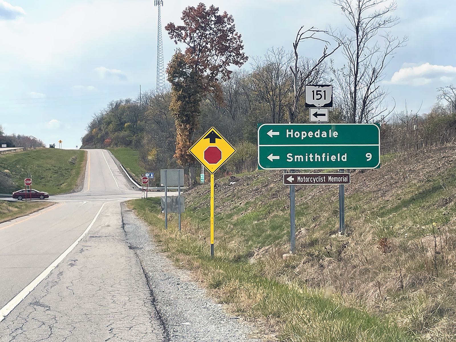 small road sign | News, Sports, Jobs - The Herald Star